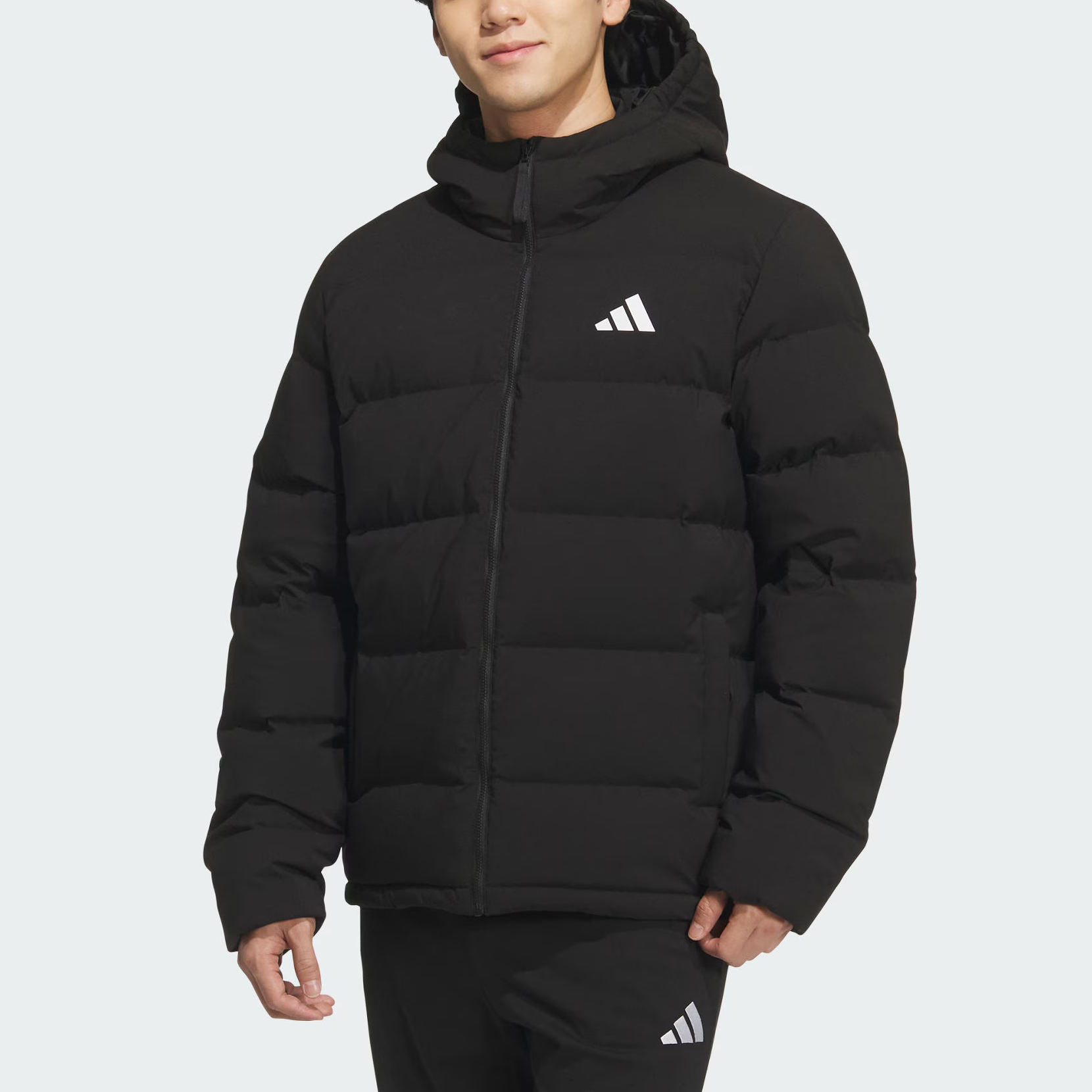 Пуховик adidas, размер М — фото 1