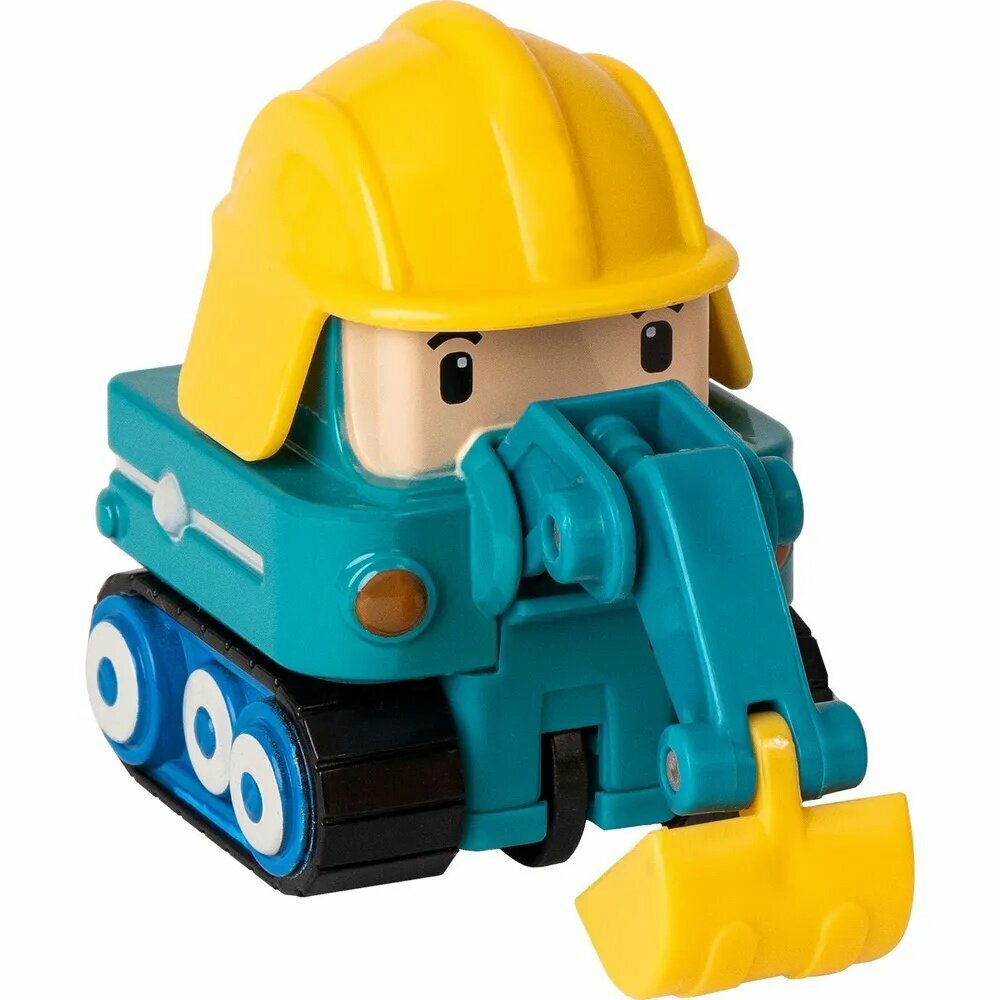 Машинка Робокар Поли, Пок металлическая машинка 6 см, Robocar POLI, MRT-0607