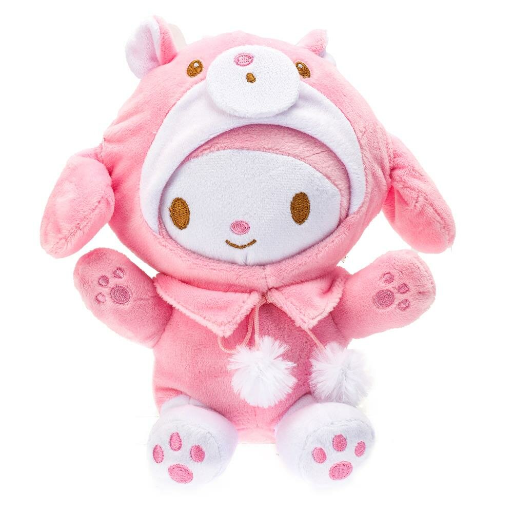 Игрушка мягкая "Куроми Сан Рио" зайка Мелоди, 17 см. Мульти-пульти KM112863-17