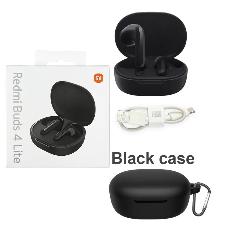 Xiaomi Redmi Buds 4 Lite внутриканальные беспроводные наушники Black Lite4 black