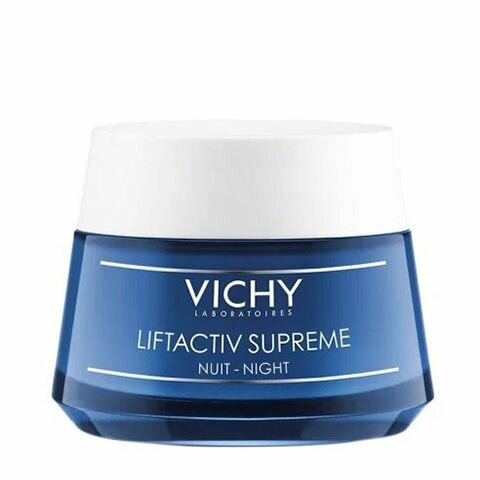 Виши ЛифтАктив супрем крем-уход ночной против морщин и д/упругости кожи банка 50мл