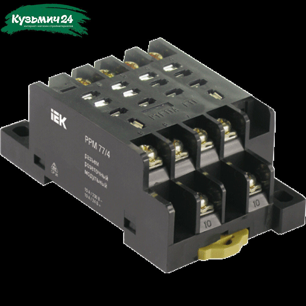 Релейная база РРМ 77/4 ИЭК RRP10D-RRM-4