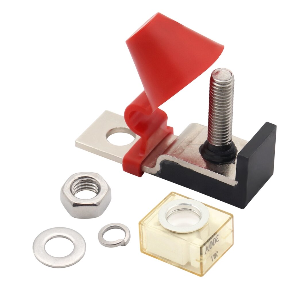 Держатель Клеммных Предохранителей Автомобильного Аккумулятора С Защитной Крышкой Водонепроницаемый Для Защиты Автомобильных Морских Цепей Материал PPS