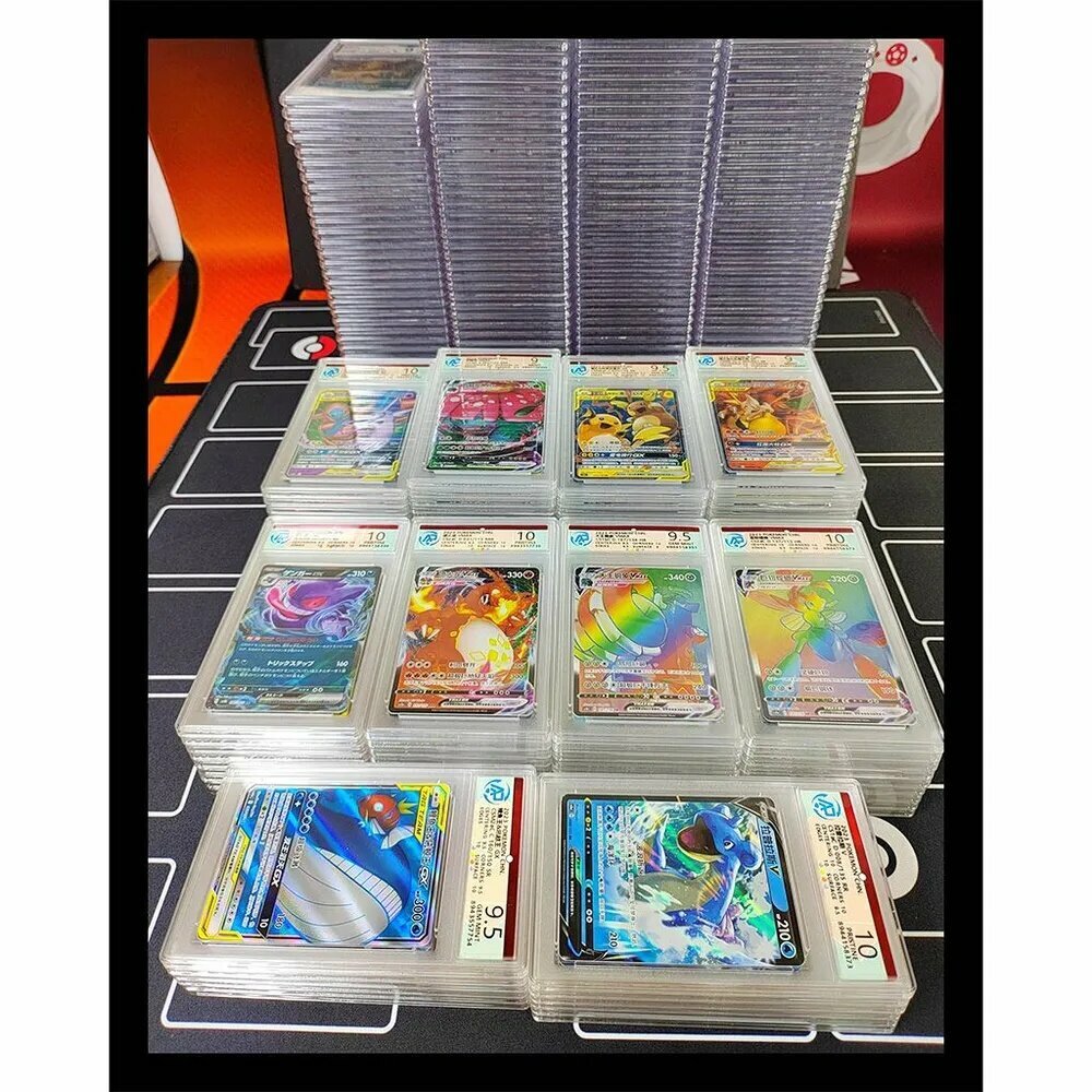 Любая карта Pokemon с рейтингом RPA 9 x 1 Эквивалентно PSA 9 на языке CHN/JPN.