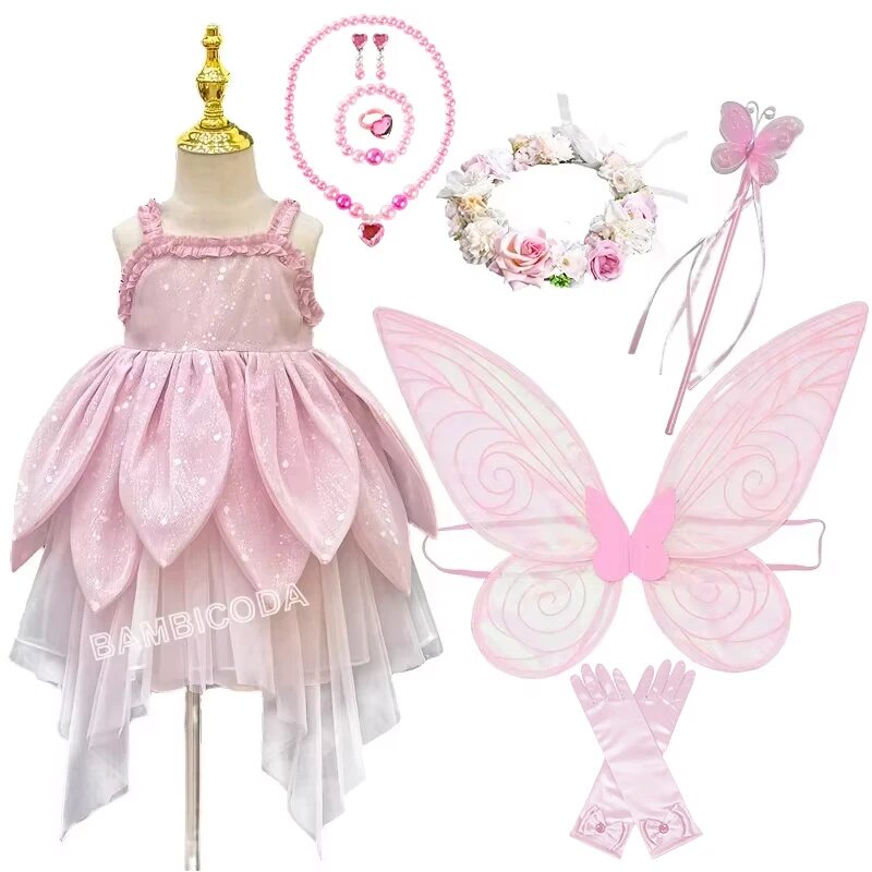 Платье с цветочными феями BAMBICODA для девочек 6T(130), a6