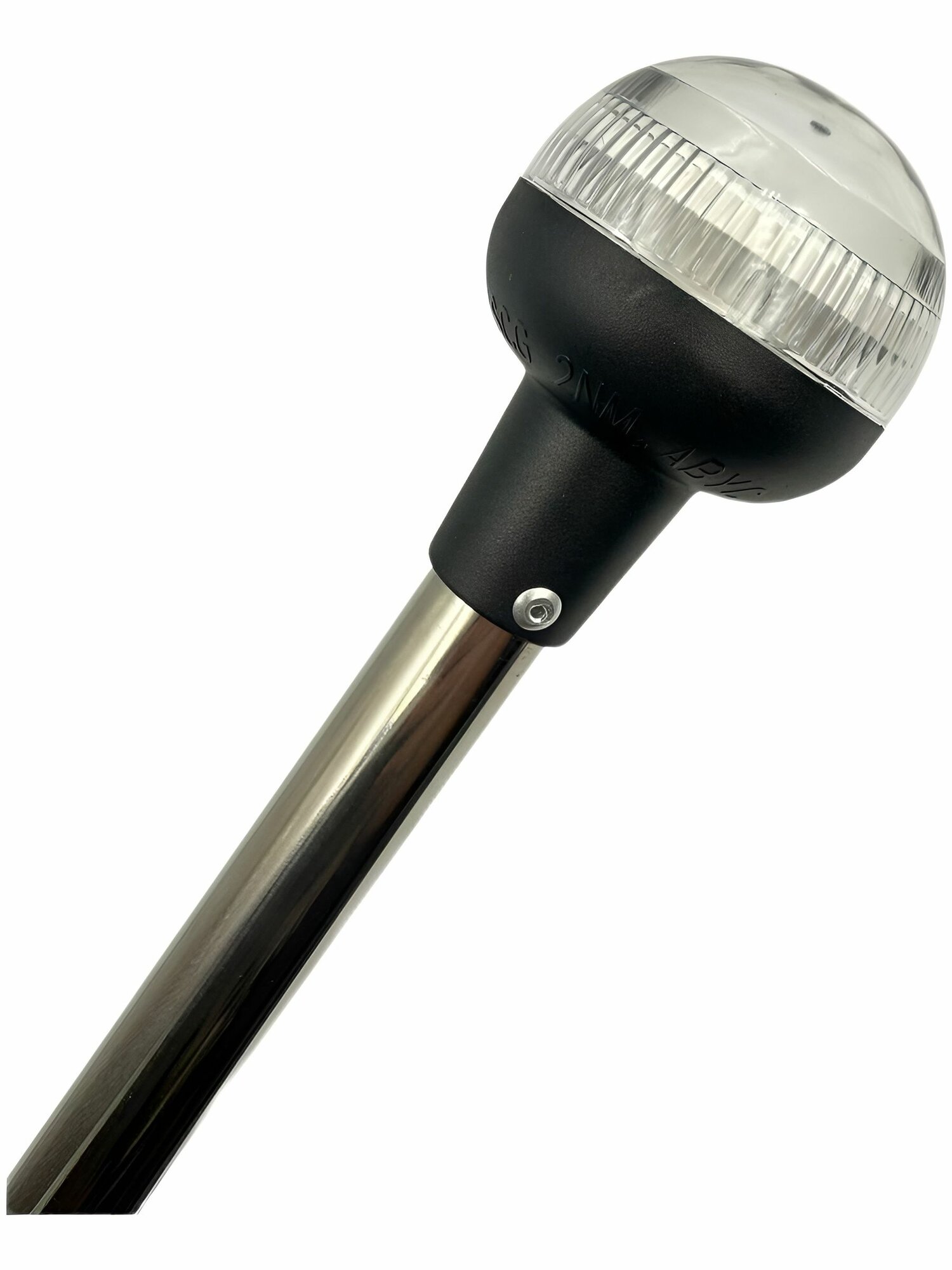 Светодиодный навигационный огонь круговой для лодки LM-011589-24, DC12V, IP65, стойка 593 мм нержавеющая сталь, SERIES 89
