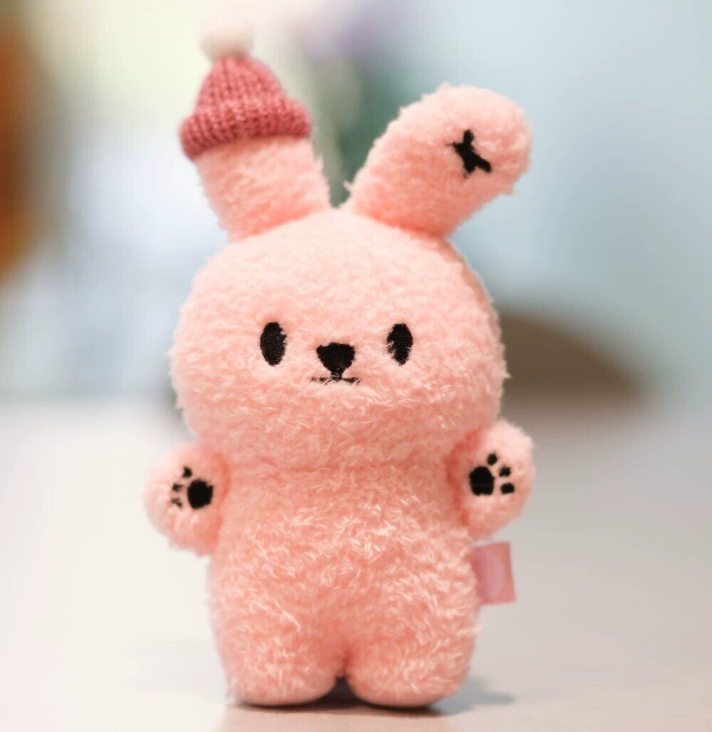 Корейская плюшевая игрушка Muziktiger: милый толстый кролик-тигр, детский ручной плюшевый кукольный сувенир porumee_16cm