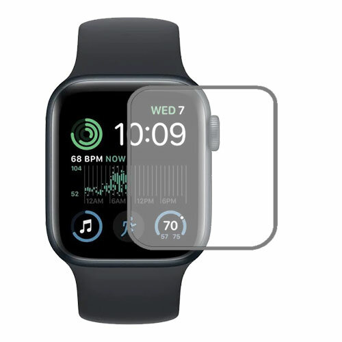 Скрин Мобайл защитный экран для Apple Watch SE (2022) 44mm из гидрогелевая плёнка прозрачная