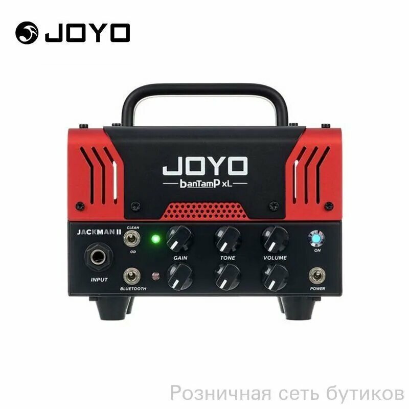 JOYO Jackman II BanTamp XL Головка мини-усилителя 20-ваттный предусилитель 2-канальный гибридный ламповый гитарный усилитель