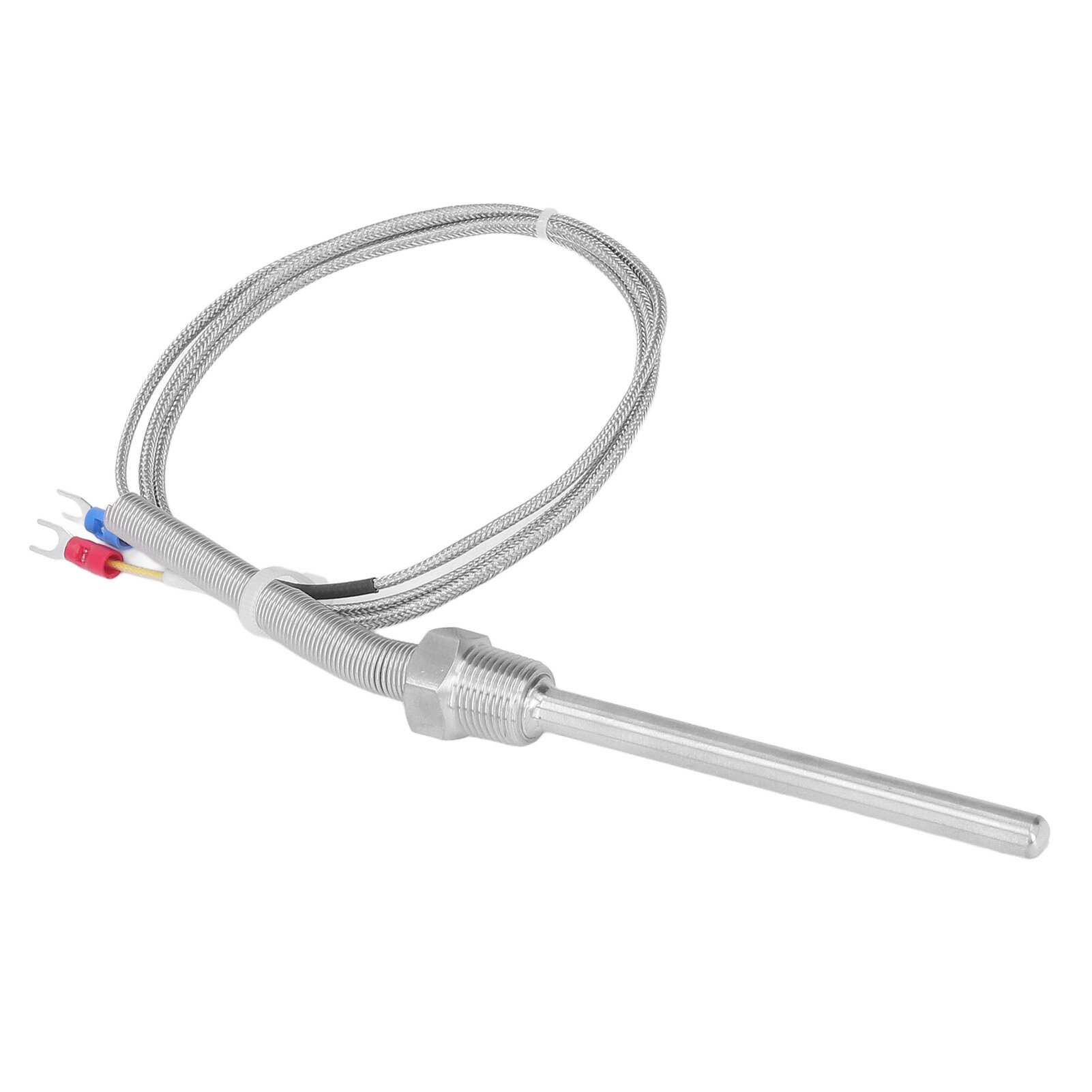 Термопара типа K, 0 400 , 3/8 NPT, 8x100 мм, датчик температуры из нержавеющей стали, датчик температуры, 1 м / 3,28 фута