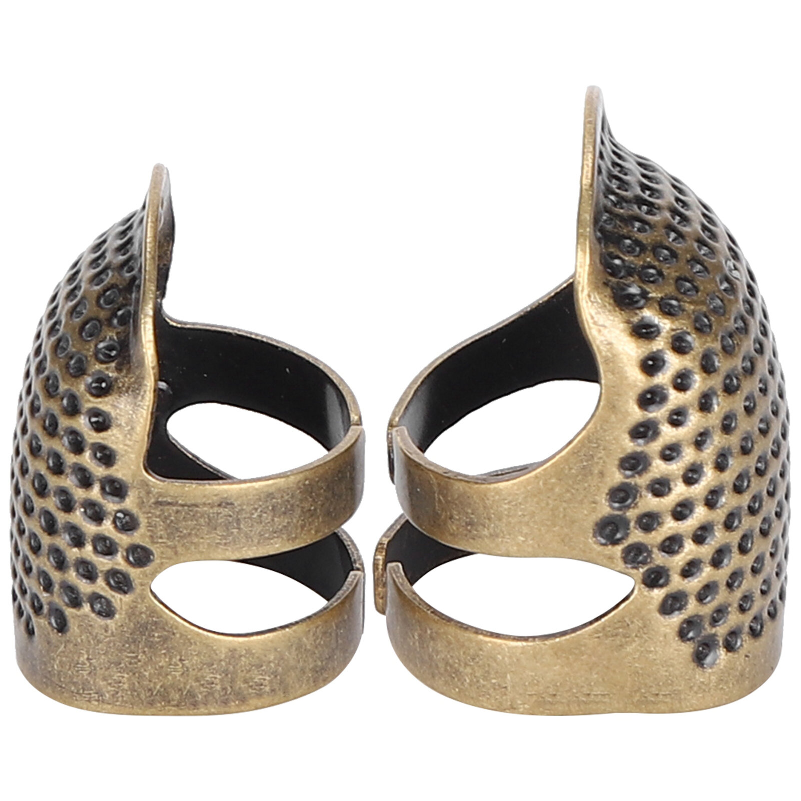 2 шт, металлические наперстки, защитное кольцо для пальцев, кольцо для шитья, квилтинга, аксессуары для рукоделия, инструменты «сделай сам»