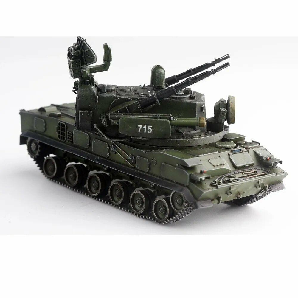 Танк AM 1/72 Россия 2S6M1 Тунгуска Самоходное зенитное орудие Готовая модель