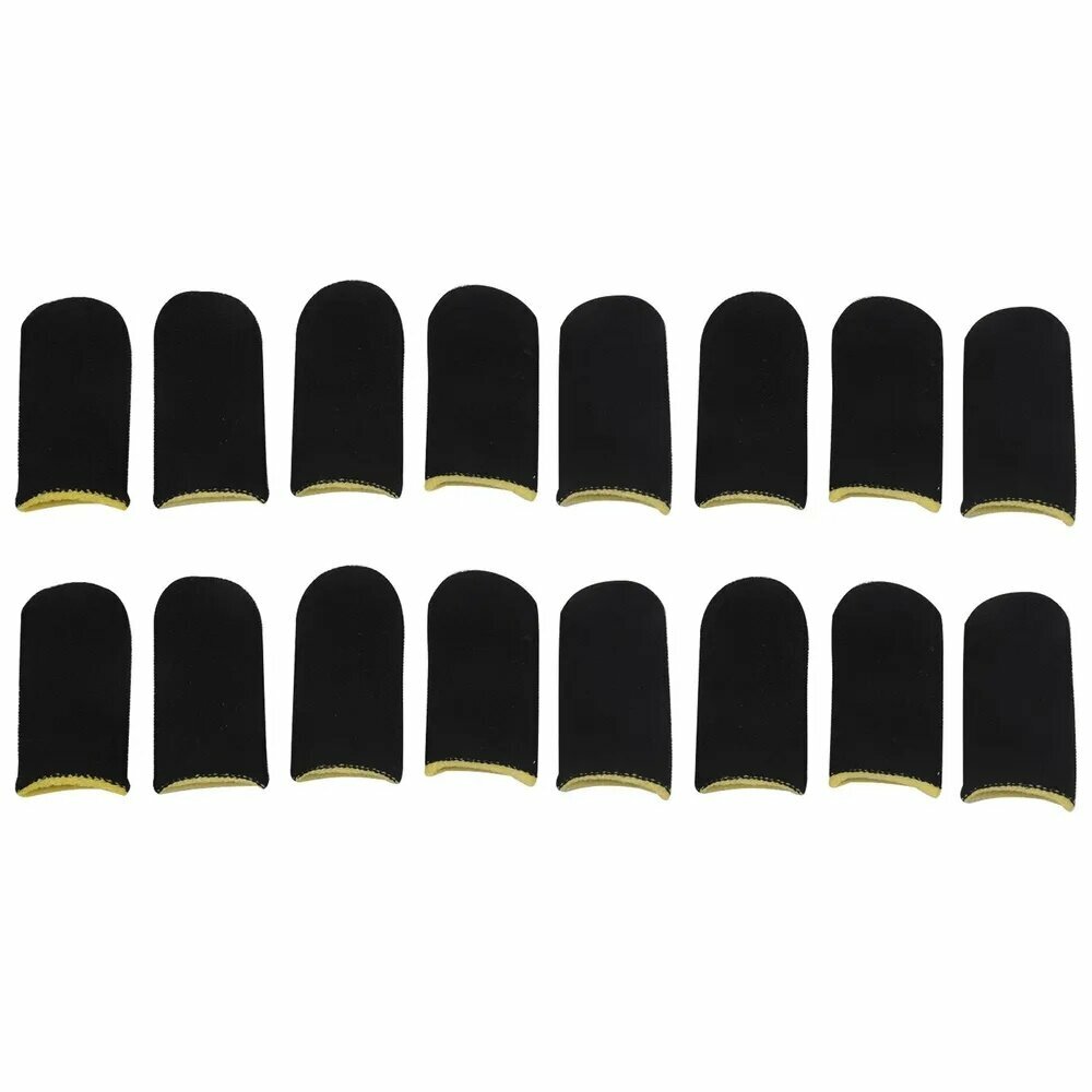 Игровые рукава для пальцев Тонкие дышащие нескользящие перчатки для пальцев с защитой от пота