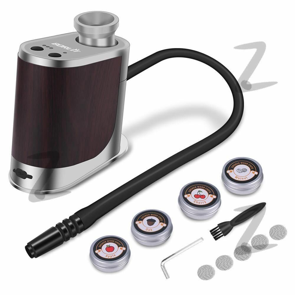 Перезаряжаемый дымогенератор BORUiT Серебро