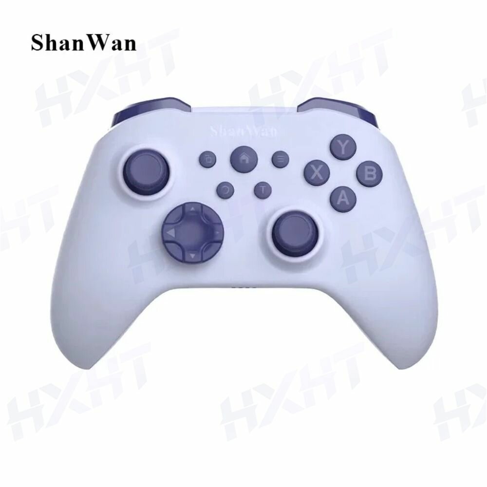 ShanWan Q34P Беспроводной Игровой Геймпада С Джойстиком И Триггером Для Switch/PC/iOS/PS4/Android С Двумя Вибрационными Моторами