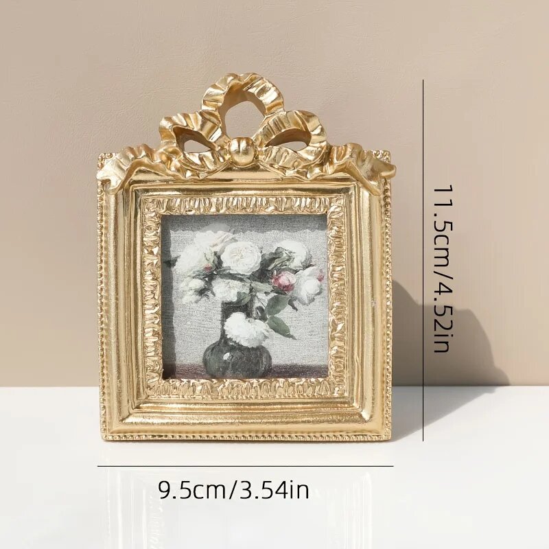 Винтажные фоторамки - антикварные золотые овальные резные фоторамки для свадьбы, дома или офиса, украшения рабочего стола/стены