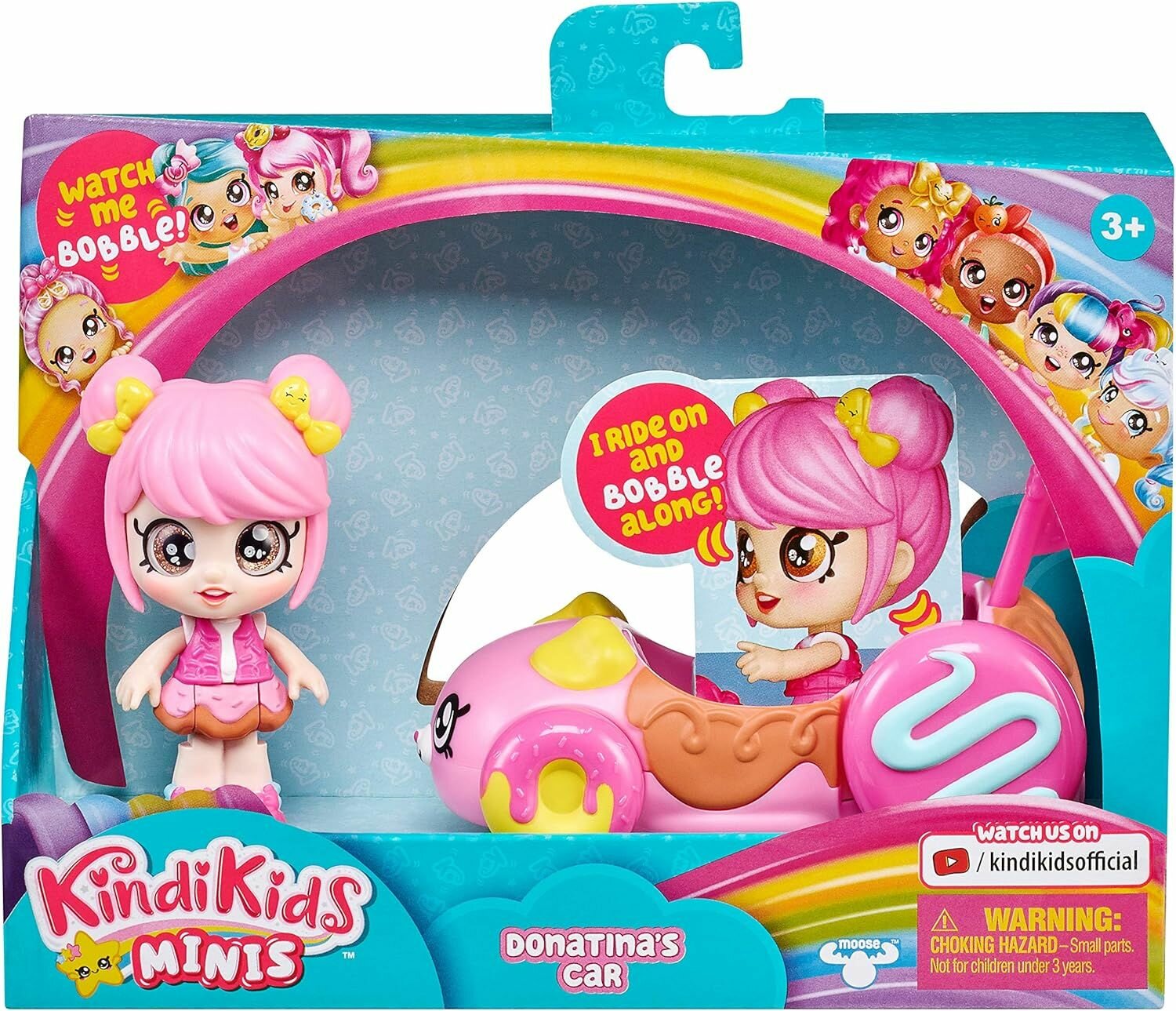Kindi Kids Minis, Набор кукол и аксессуаров, подарки для девочек
