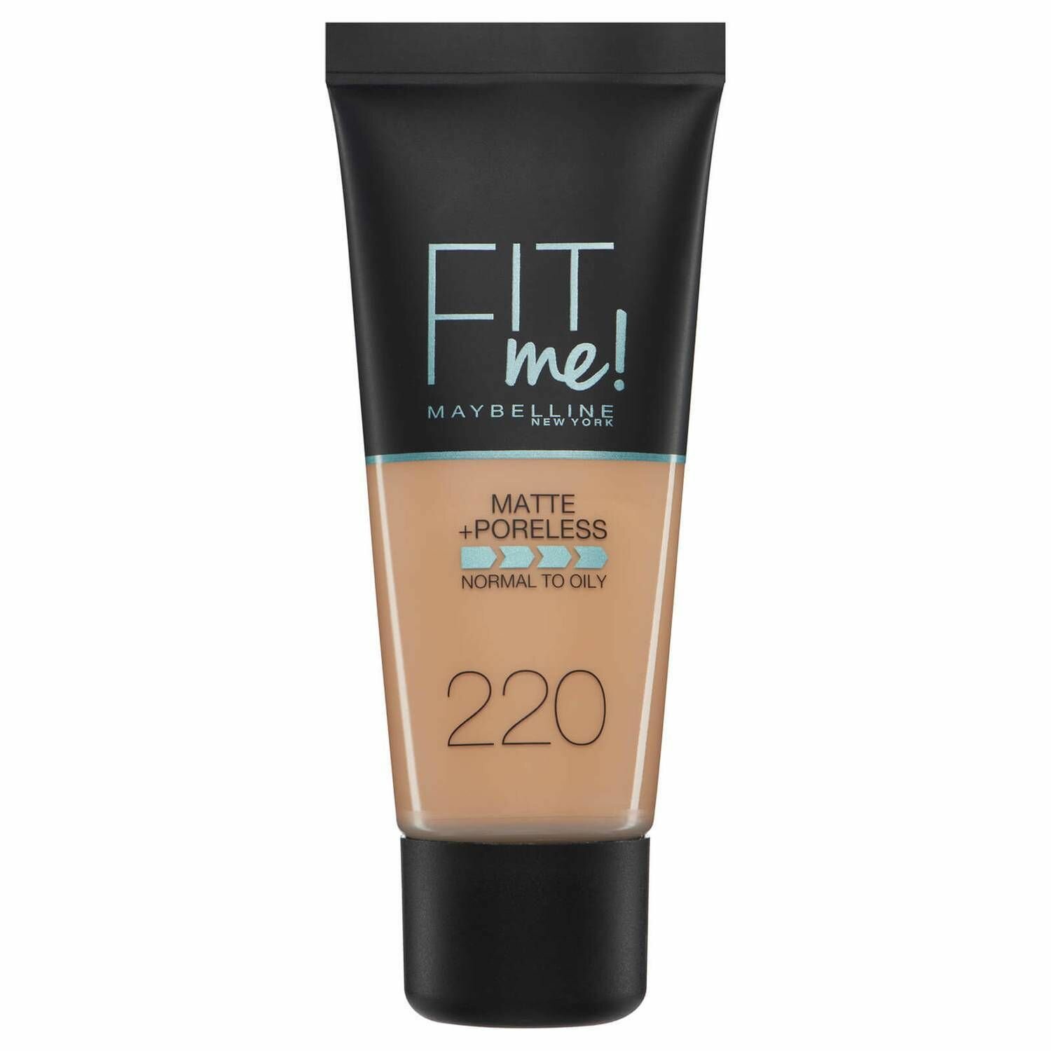 Матирующий тональный крем Maybelline Fit Me! для сужения пор тон 220 Natural Beige