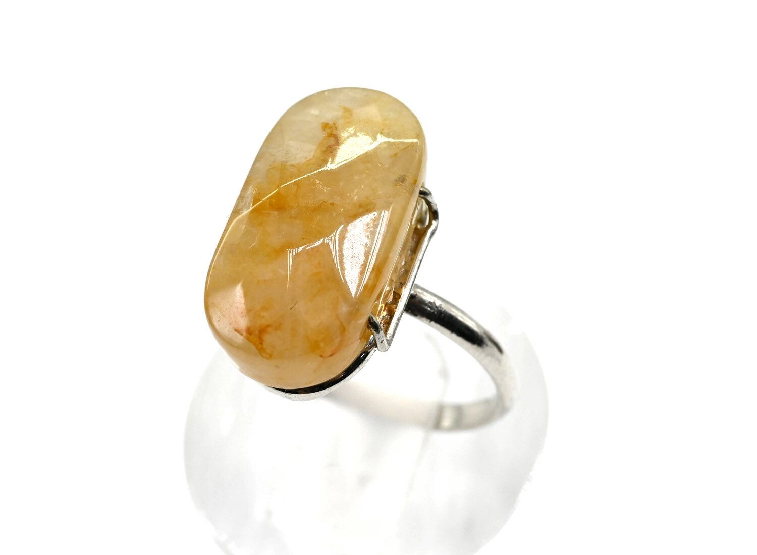 Кольцо, цитрин