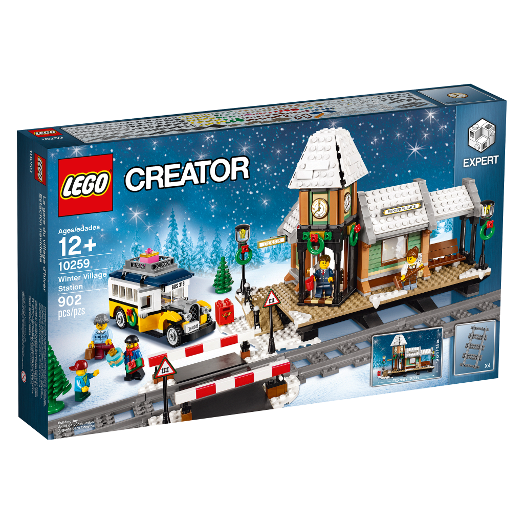 Конструктор LEGO 10259 Зимняя железнодорожная станция