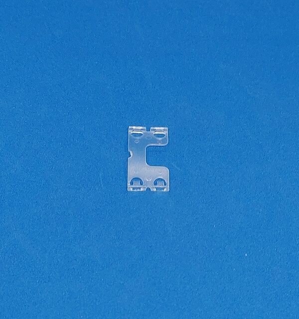 Клипс фиксатор 10 шт. для верхней ламели горизонтальных алюминиевых жалюзи 25 мм