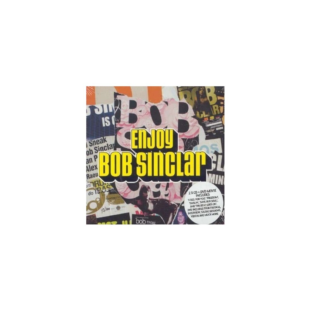 Диск Bob Sinclair & Various - Enjoy + Bonus Dvd (2 CD)