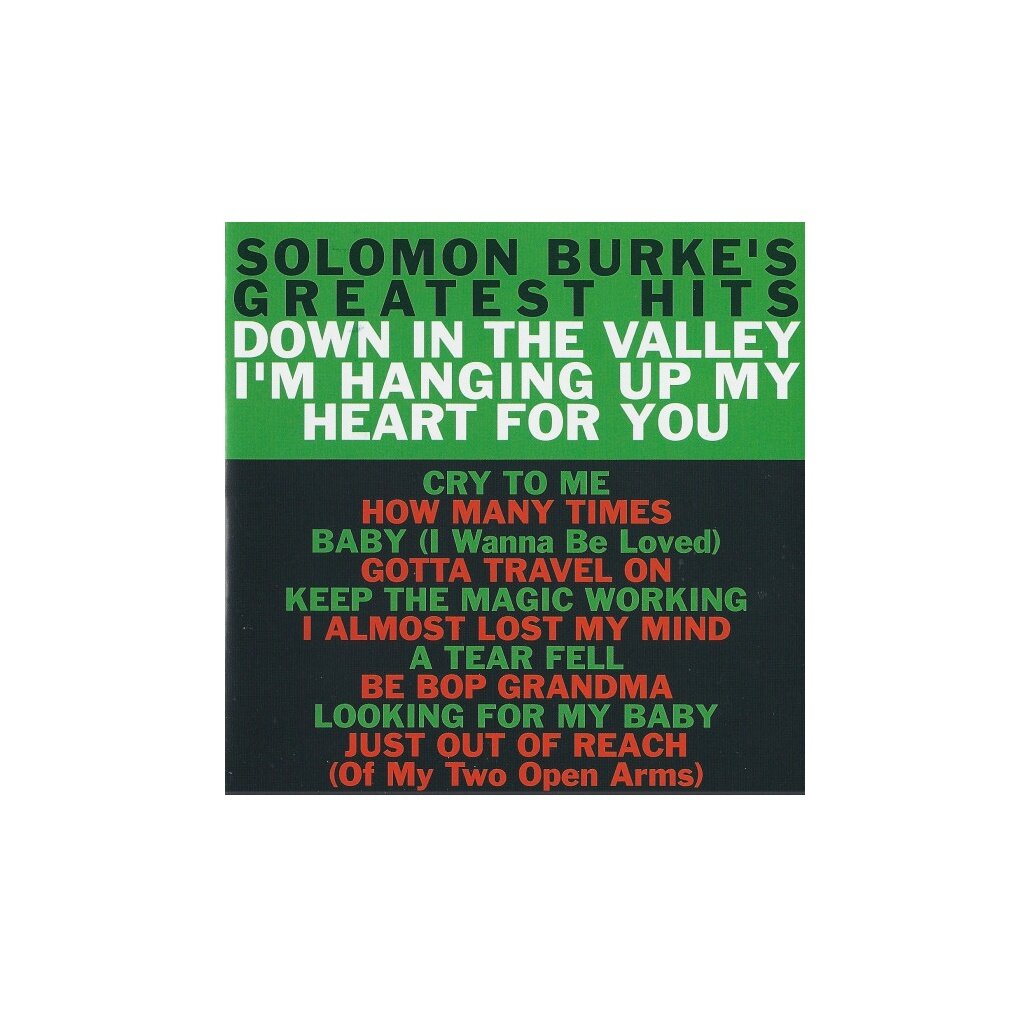 Диск Solomon Burke - Solomon Burke's Greatest Hits (1 CD)