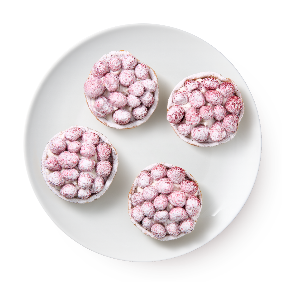 Тарталетки "Junior's", малиновые, вес 480 г, 4 шт. в упаковке