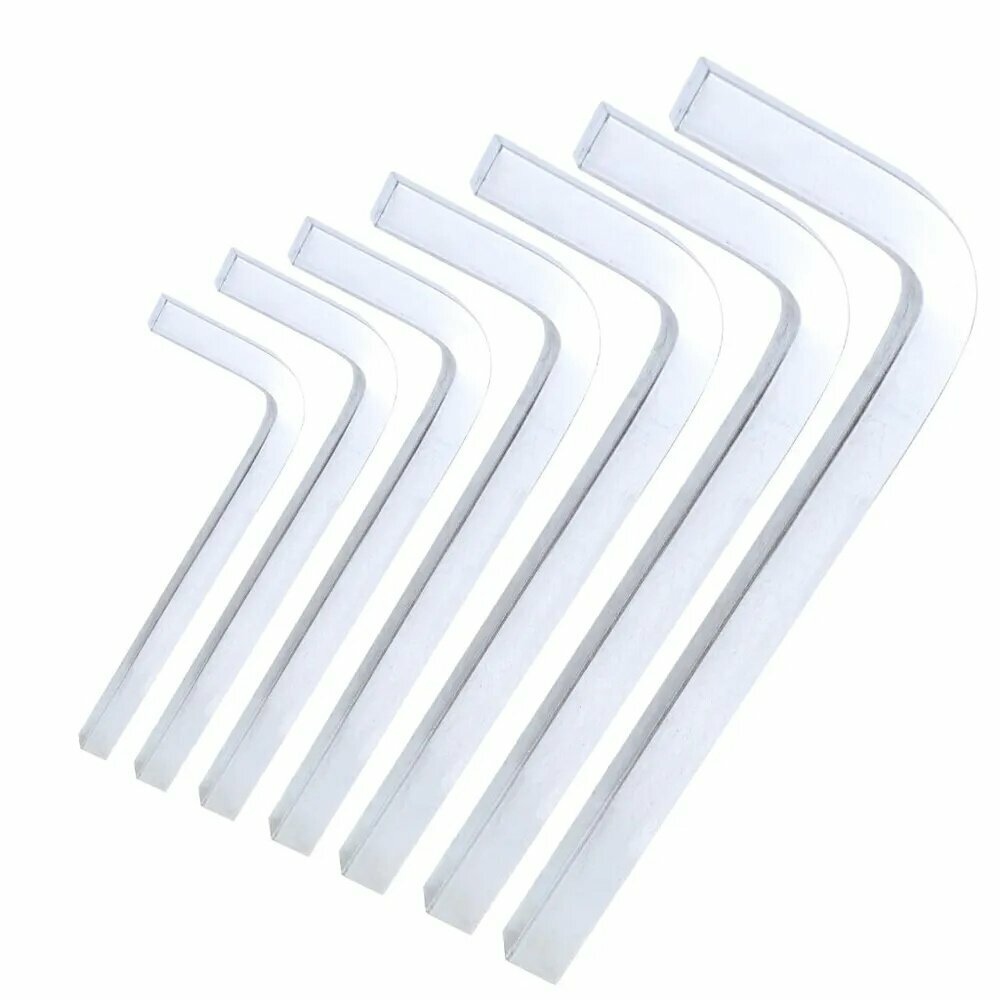 Набор инструментов, L-образный ключ 3 10 мм для окон и дверей, квадратный ключ для четырехгранных винтов, 1 комплект из 7 штук