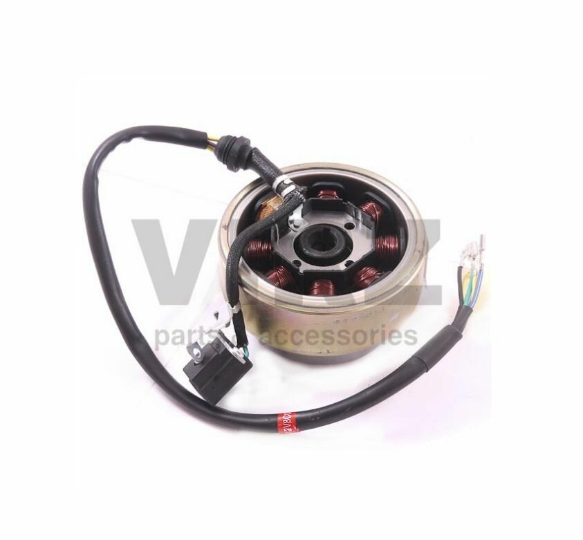 Генератор в сборе 4Т 162FMJ, 163FML (CG125-200) (8 катушек)