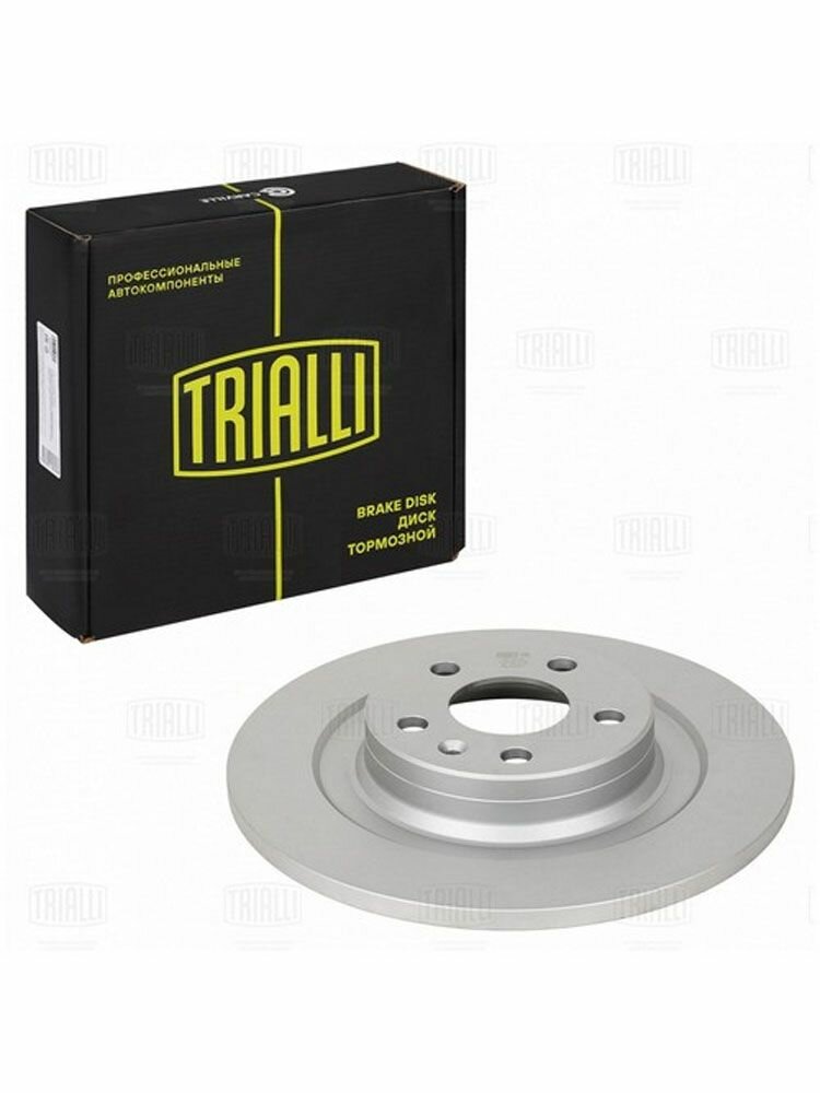 Диск тормозной Volvo XC60 (17-)/S60 (19-)/V90 (16-) задний d 302 (окраш.), TRIALLI DF190445