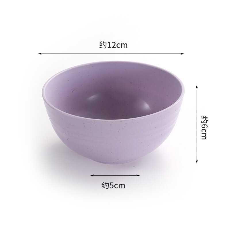 Креативная миска из пшеничной соломы Бытовая миска для риса Чаша для супа Японская миска для завтрака Посуда
