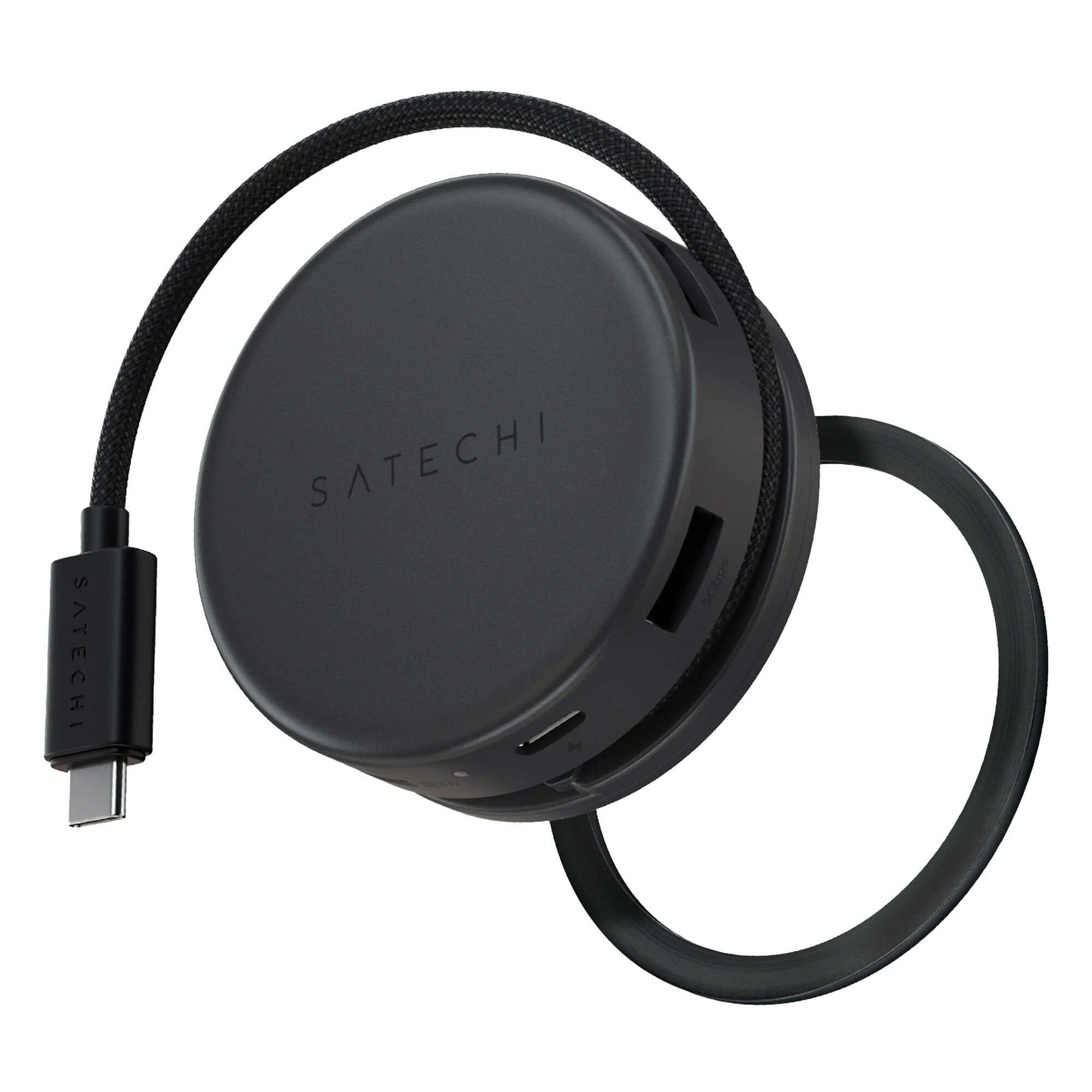 Адаптер Satechi OnTheGo 7-in-1 Multiport Adapter Space Black