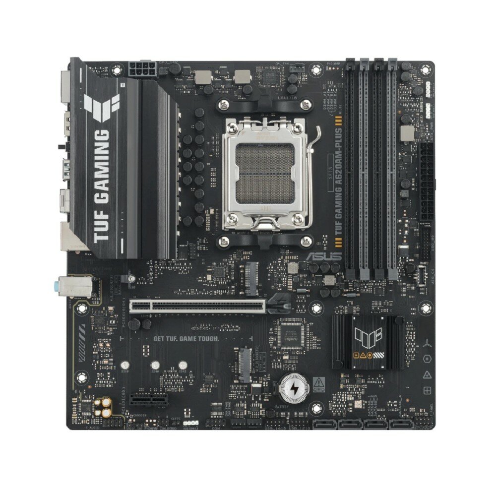 ASUS Материнская плата TUF GAMING A620AM-PLUS Socket AM5 4хDDR V 2хM.2