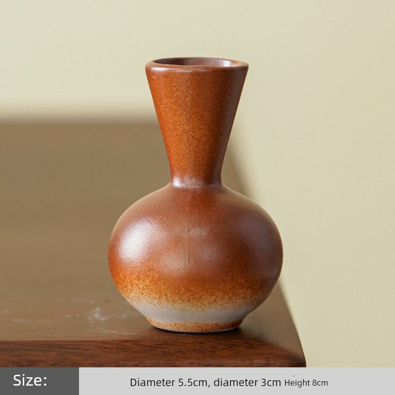 Креативная ваза из керамики в деревенском стиле для гидропоники (зеленая репа), для рабочего стола в гостиной, новая