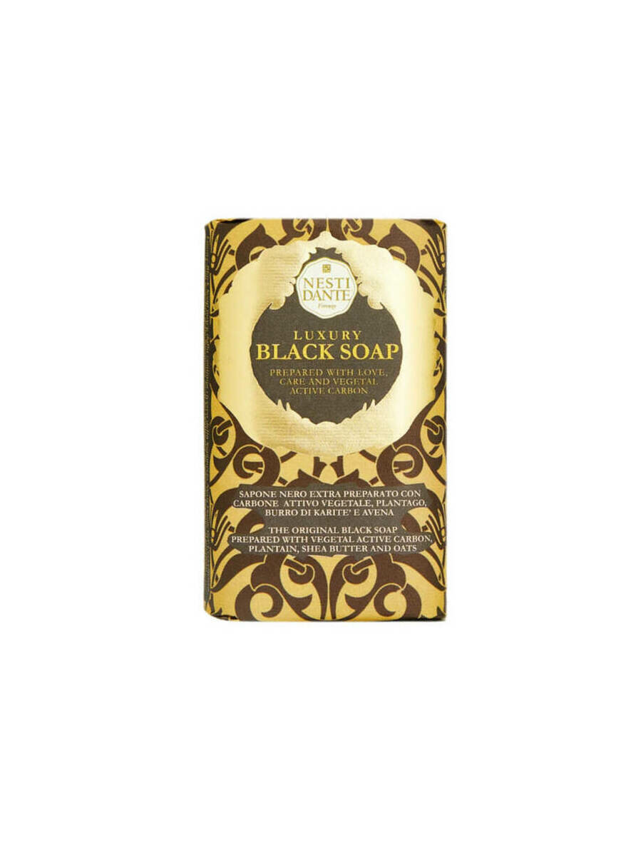 Мыло Nesti Dante Soap Luxury Black Soap, Мыло "Роскошное Черное", 250 г