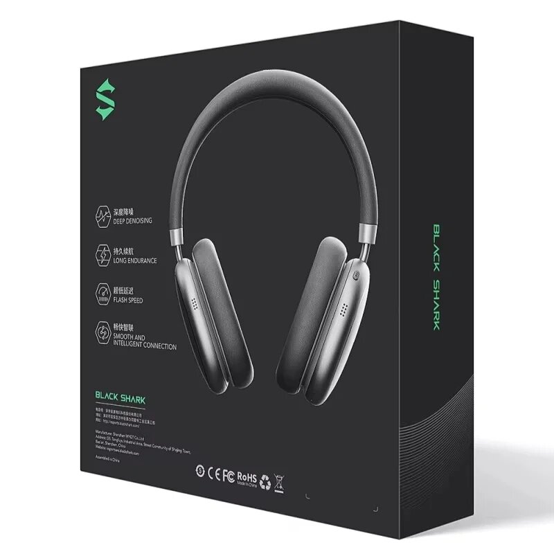 AEVYVKV BLACK SHARK S1 беспроводные игровые наушники Black