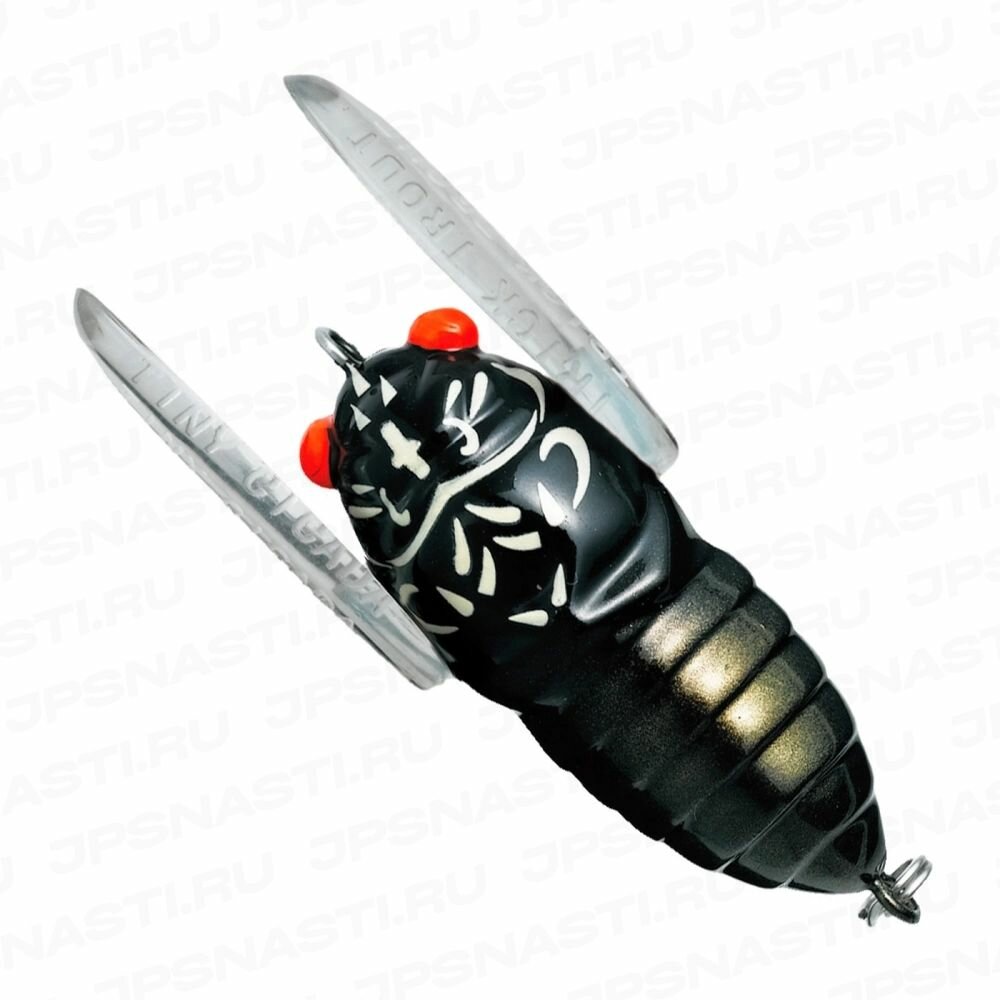 Поверхностный кроулер на голавля Tiemco Trick Trout Tiny Cicada, 2.7 г, #TTTC-124 / Японские воблеры / Рыболовные приманки
