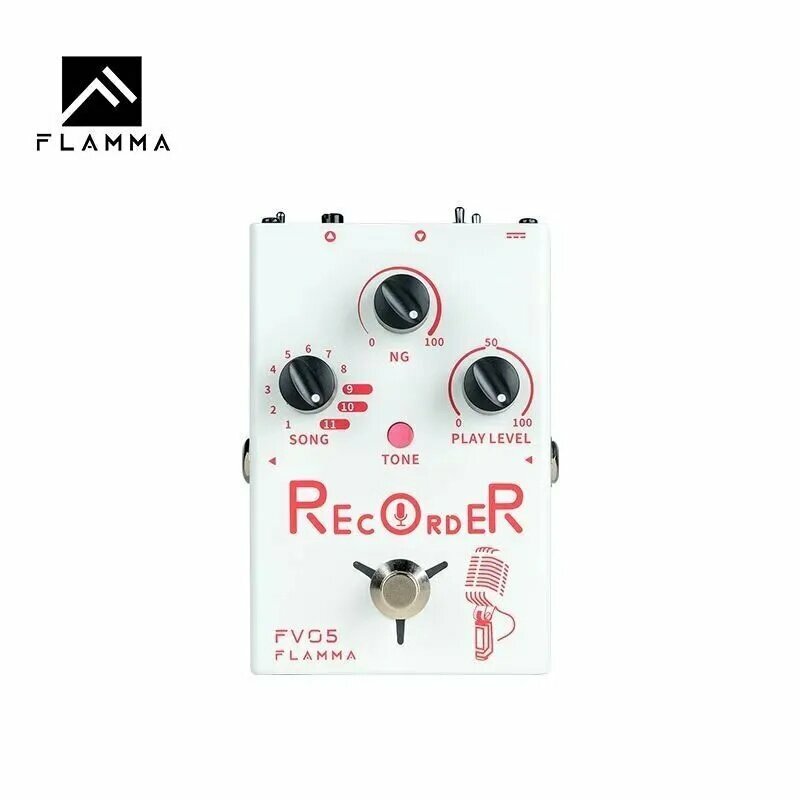 Flamma FV05 Recorder процессор вокальных эффектов, способный записать 70 минут вокальных эффектов реверберации гитары