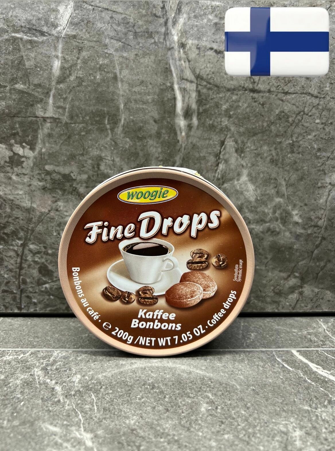 Леденцы Woogie со вкусом кофе 200 гр.