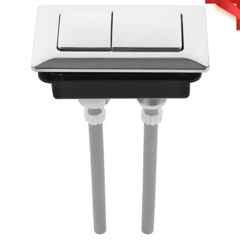 Кнопка для унитаза, аксессуары для водяного бака, двойная прямоугольная кнопка для смыва, заменяющие части