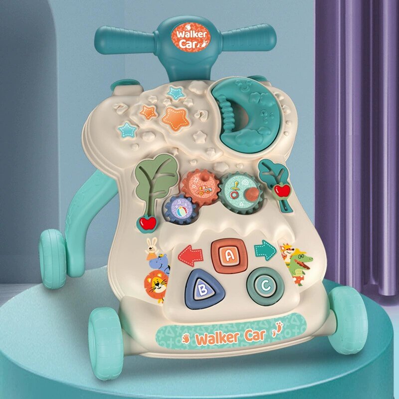 Детский ходунок, детский ходунок, 10-18 месяцев с музыкальным баком