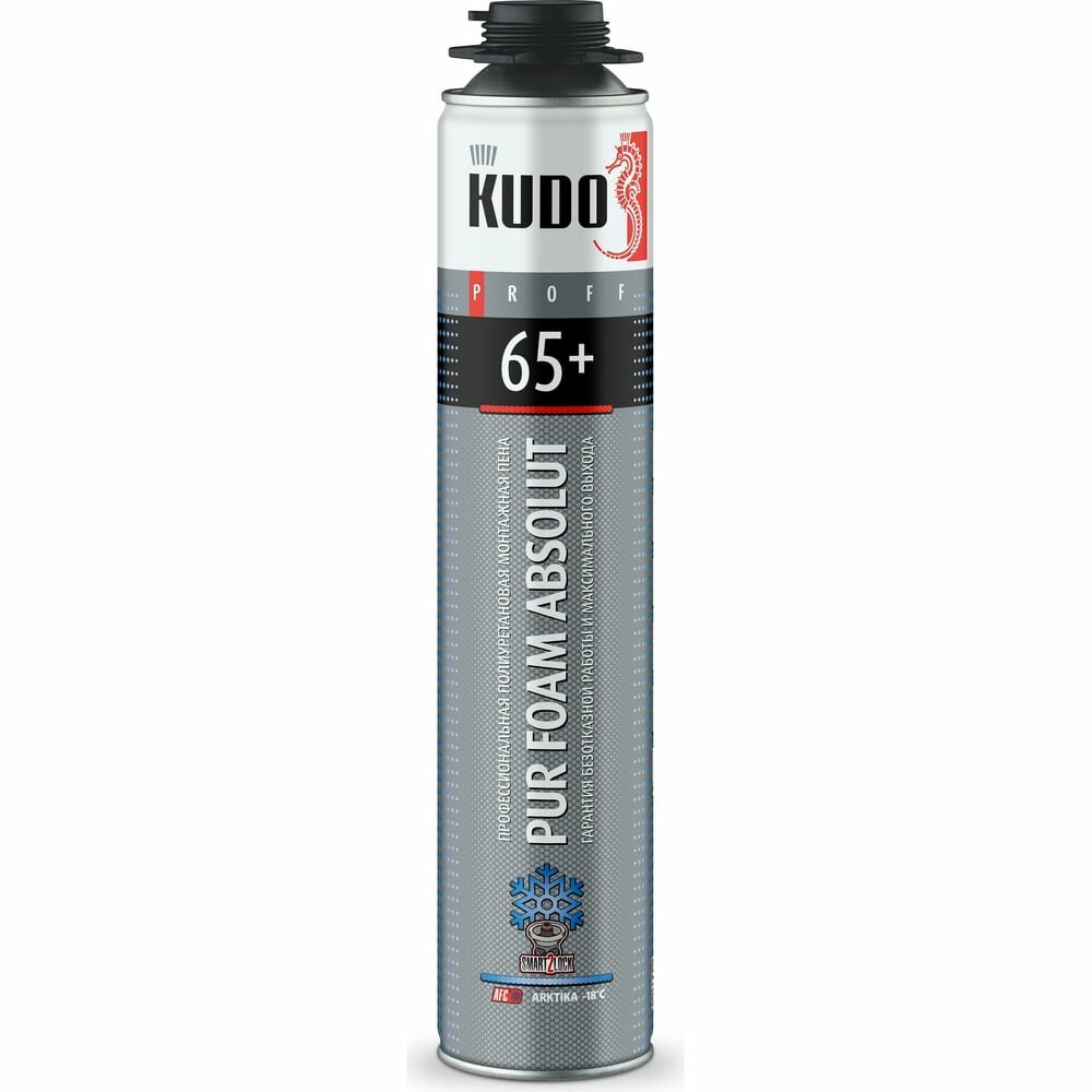 Полиуретановая монтажная пена KUDO PROFF 65+ARKTIKA