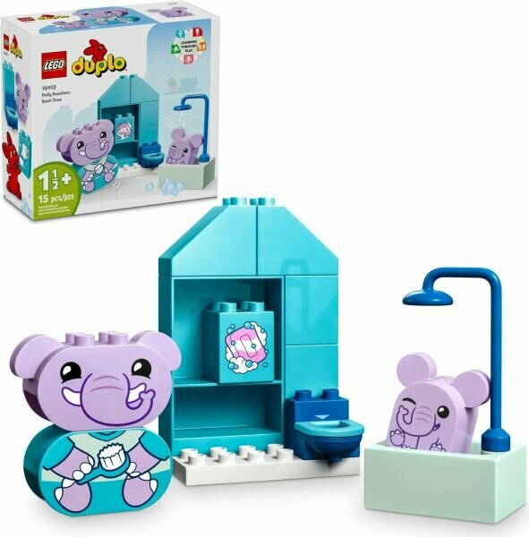 Lego 10413 Duplo Распорядок дня: Время принятия ванны