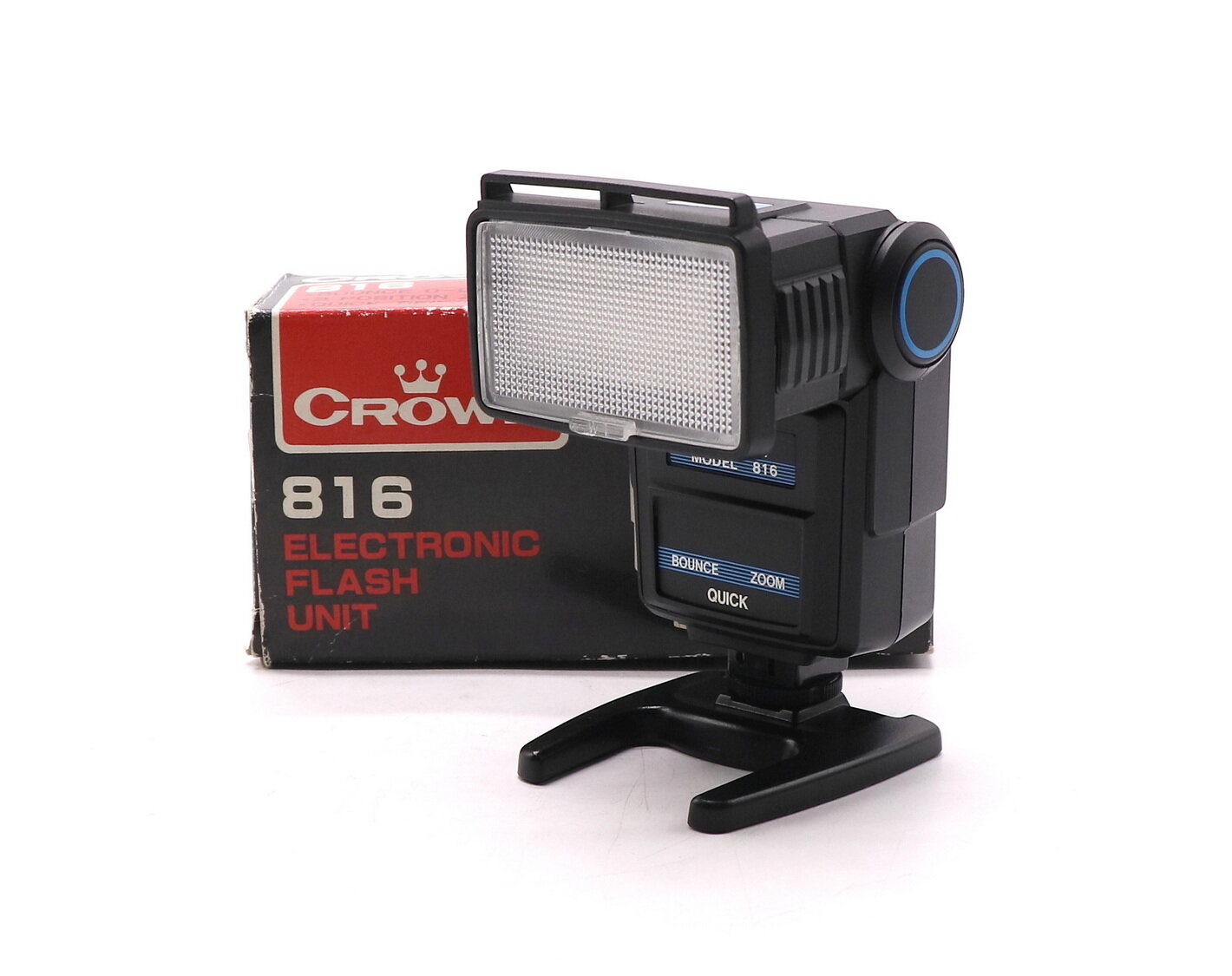 Фотовспышка Crown 816 Electronic Zoom в упаковке