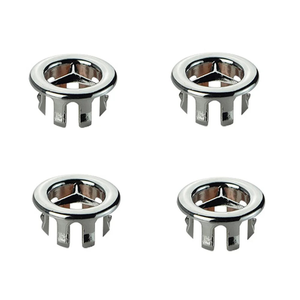 4 шт. пластиковая крышка для отверстия для раковины для кухни, ванной комнаты, отделка раковины, сливная крышка для раковины, умывальник, круглая заглушка для кольца перелива