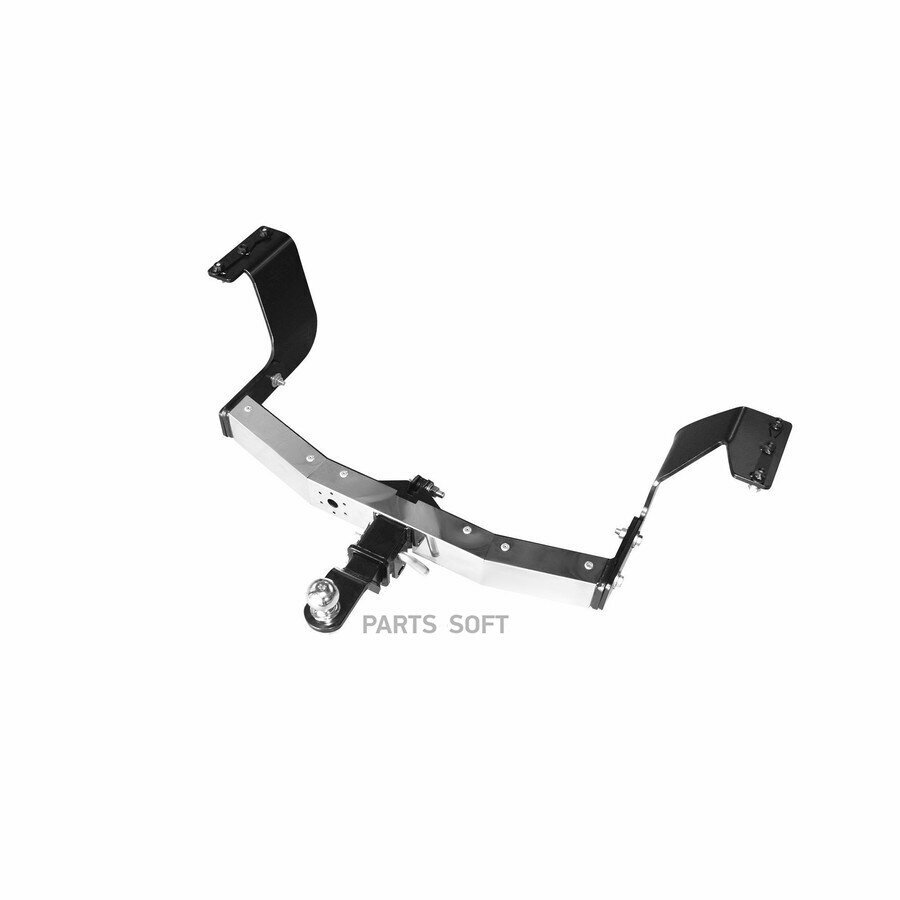 Фаркоп С хромированной накладкой на HAVAL H6 2014- от официального дистрибьютора, PT GROUP, артикул 17011501