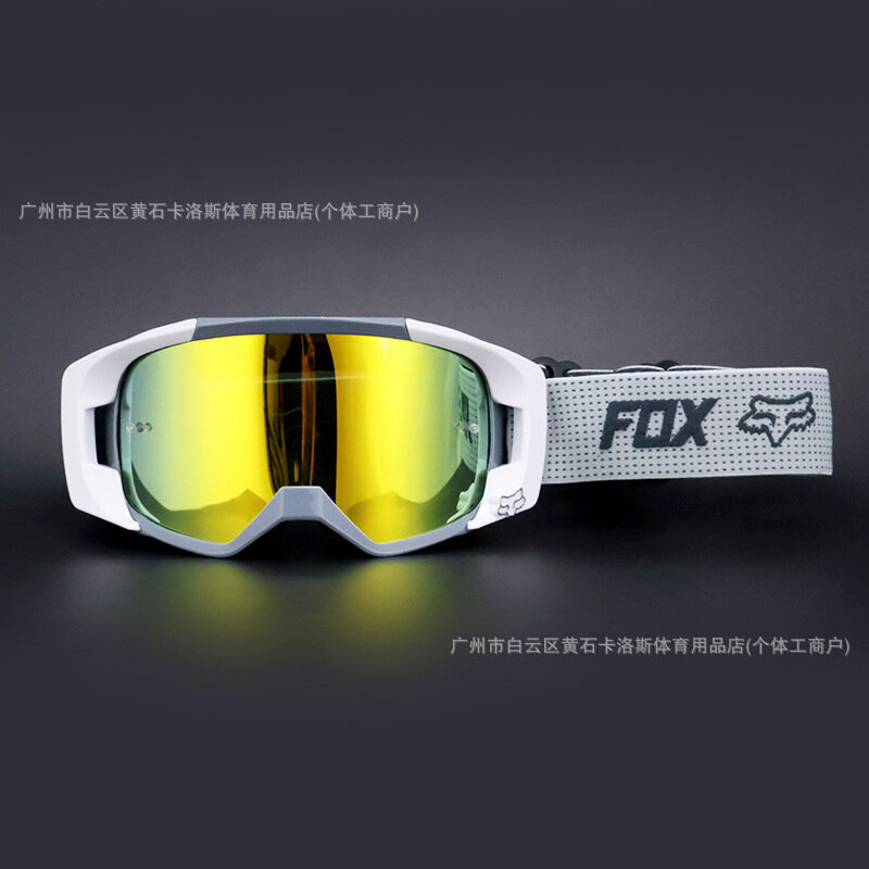 Очки FOX для даунхилла, мотоциклетный раллийный шлем, горный велосипедный шлем, очки для бездорожья, полнолицевой шлем, очки для езды