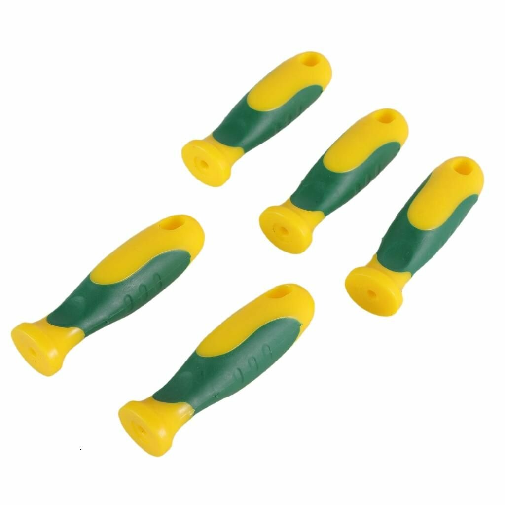 Рукоятка для напильника, 5 шт, - Мини-двухцветный рубб