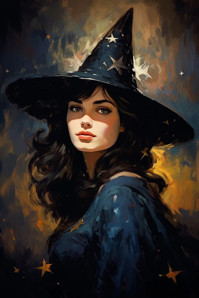 Алмазная Мозаика "Девушка В Шляпе" 40х50 См Алмазная Вышивка / Картина Стразами Подарков / Украшения